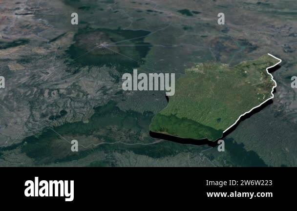 Counties of Kenya animation map Stock Video Footage - Alamy