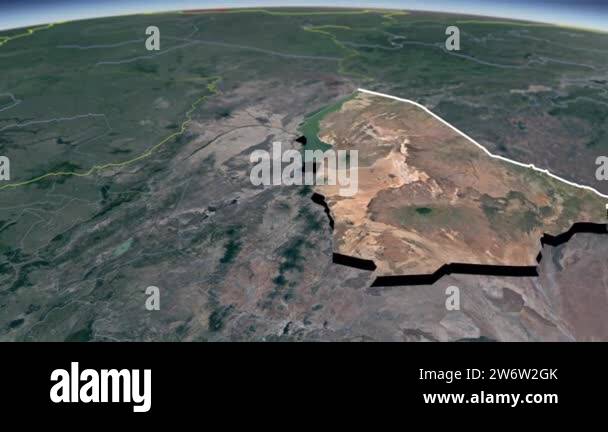 Counties of Kenya animation map Stock Video Footage - Alamy