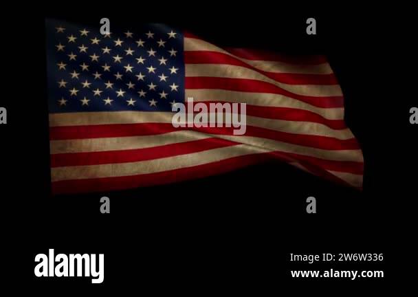 Old usa flag Stock Videos & Footage - HD and 4K Video Clips - Alamy