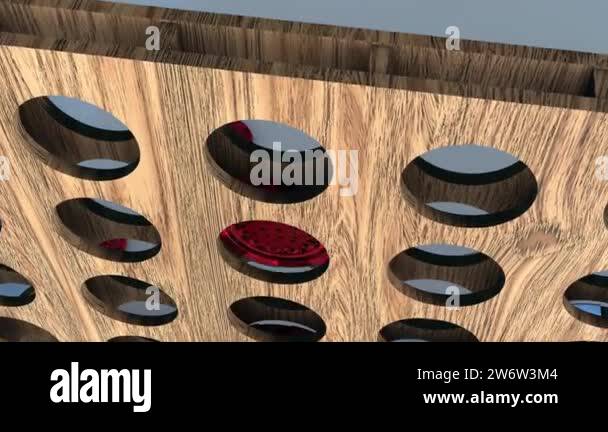 3D model animation on a gradient background Stock Video Footage - Alamy