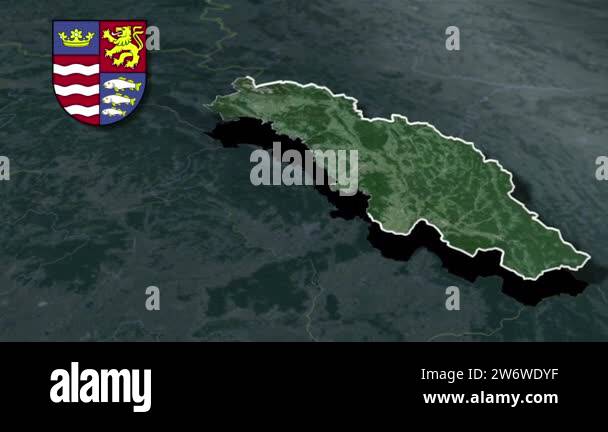 Regions of Senegal geographic map Stock Video Footage - Alamy