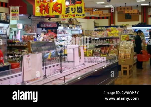 Walking japanese grocery store Stock Videos & Footage - HD and 4K Video ...