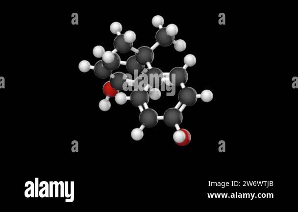 Molecular structure of Bisphenol A (BPA) - plastic pollutant molecule ...