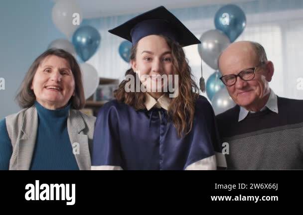 Family celebrate graduation Stock Videos & Footage - HD and 4K Video ...