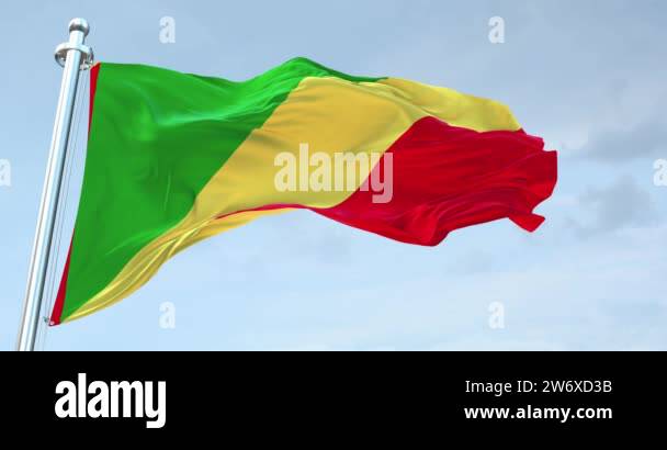 Republic congo waving flag Stock Videos & Footage - HD and 4K Video ...