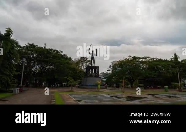 Pattimura Statue Monument Ambon Maluku, Moluccas, Indonesia Hyper Time ...