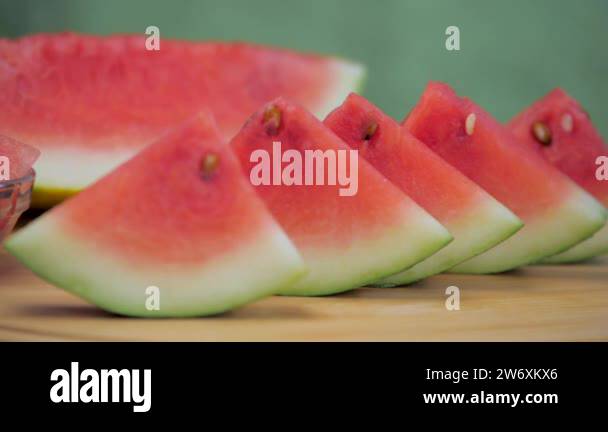 Watermelon cut in triangle Stock Videos & Footage - HD and 4K Video ...