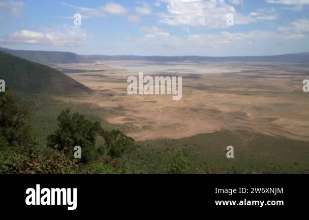 Caldera ngorongoro crater tanzania Stock Videos & Footage - HD and 4K ...