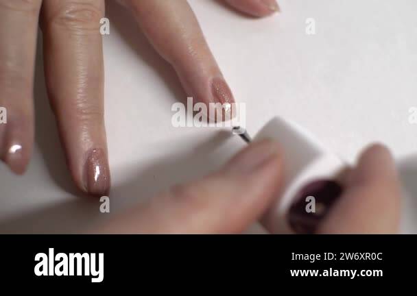 Brush of nail polish Stock Videos & Footage - HD and 4K Video Clips - Alamy