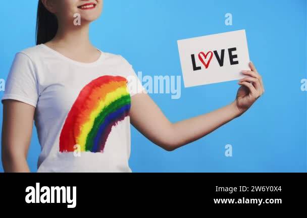 Lgbt placard Stock Videos & Footage - HD and 4K Video Clips - Alamy