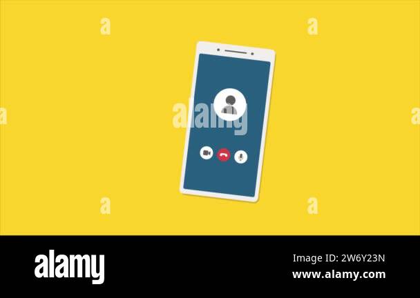 Phone call design Stock Videos & Footage - HD and 4K Video Clips - Alamy