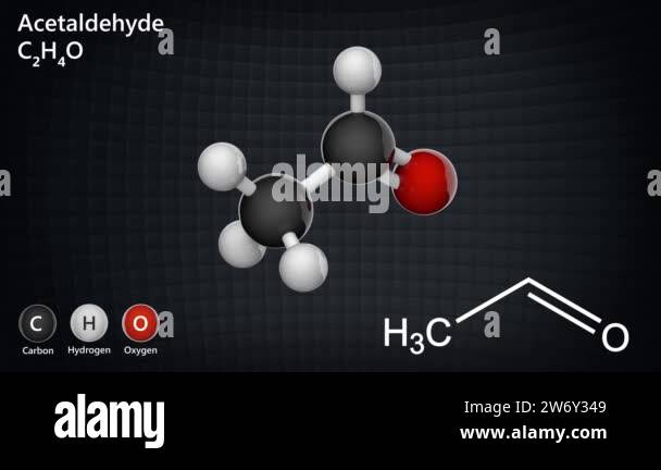 Acetaldehyde (Ethanal), formula CH3CHO or C2H4O. Other names: Acetic ...