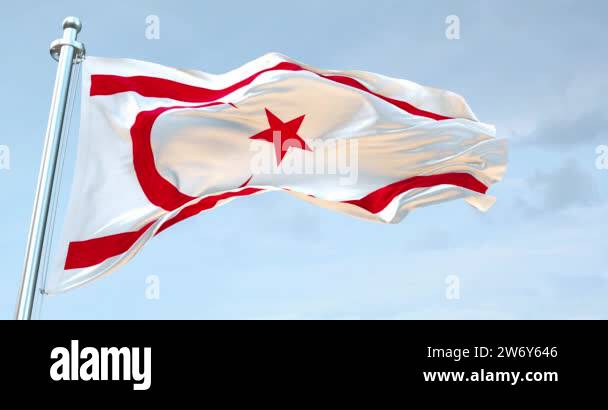 Northern turkey flag Stock Videos & Footage - HD and 4K Video Clips - Alamy