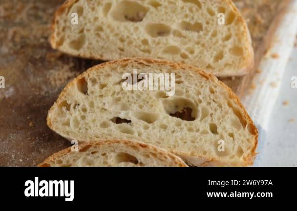 Ciabatta italian bread Stock Videos & Footage - HD and 4K Video Clips ...