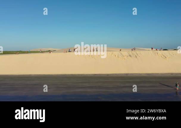 Route of Emotions, Jericoacoara, Ceara, Brazil. Desert scene of dunes ...