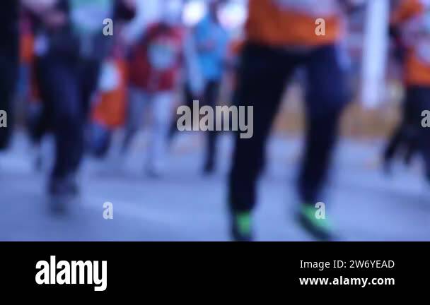 Marathon runners running public Stock Videos & Footage - HD and 4K ...