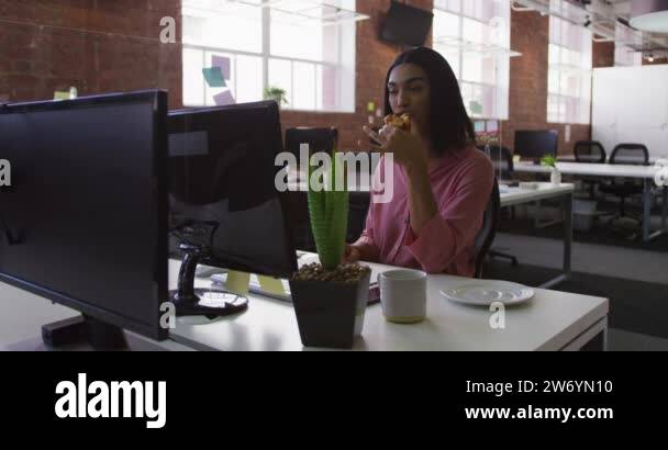 Business people eating office desk Stock Videos & Footage - HD and 4K ...