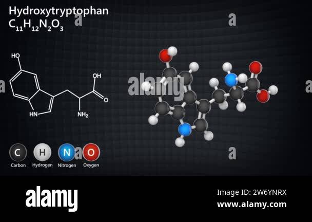 Tryptophan 3d molecule chemical Stock Videos & Footage - HD and 4K ...
