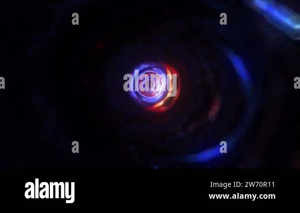 Abstract Sci-Fi Hi-Tech Futuristic Technology Rotating HUD elements ...