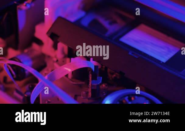 Retro Video Tape Inserted And Ejected Loop - A seamlessly looped clip ...