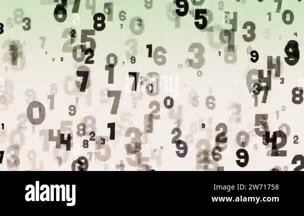 Falling numbers Stock Videos & Footage - HD and 4K Video Clips - Alamy