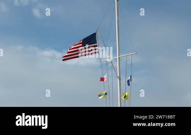 United states flag pole Stock Videos & Footage - HD and 4K Video Clips ...