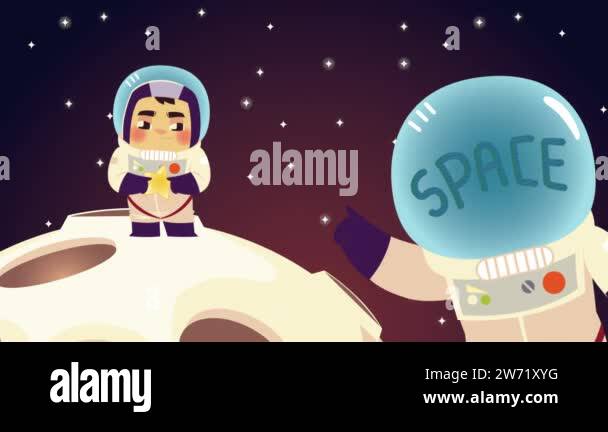 Cute space characters Stock Videos & Footage - HD and 4K Video Clips ...