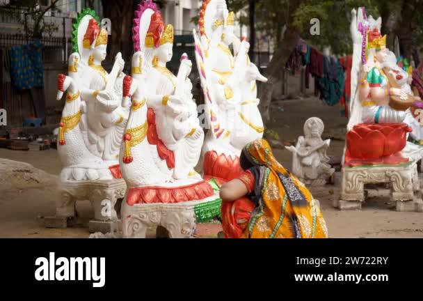 Statue of indian woman Stock Videos & Footage - HD and 4K Video Clips ...