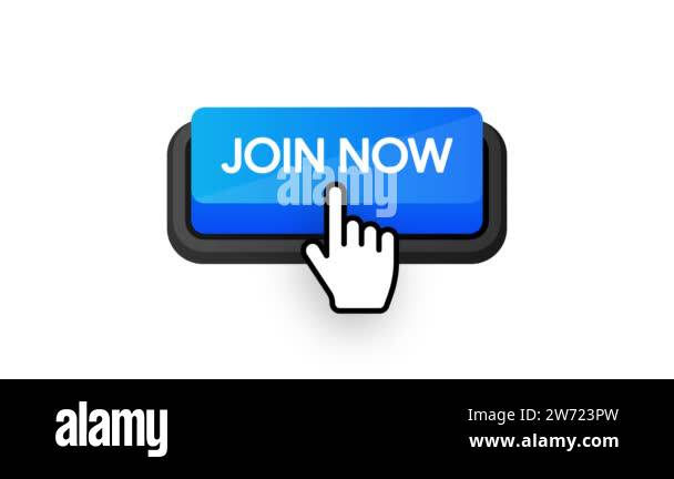 Join now icon blue Stock Videos & Footage - HD and 4K Video Clips - Alamy