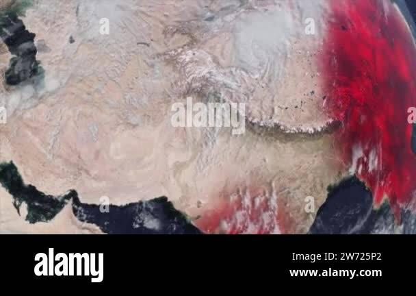 Animated map of spreading of the coronavirus COVID 19 pandemic from ...