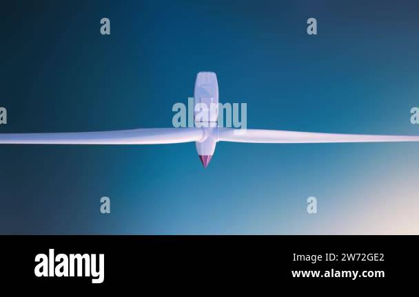 Wind turbines generate electricity. 3D render. Seamless loop. Wind ...