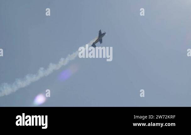 Kiev Ukraine July 2021 Overhead flying aircraft. Aircraft in formation ...