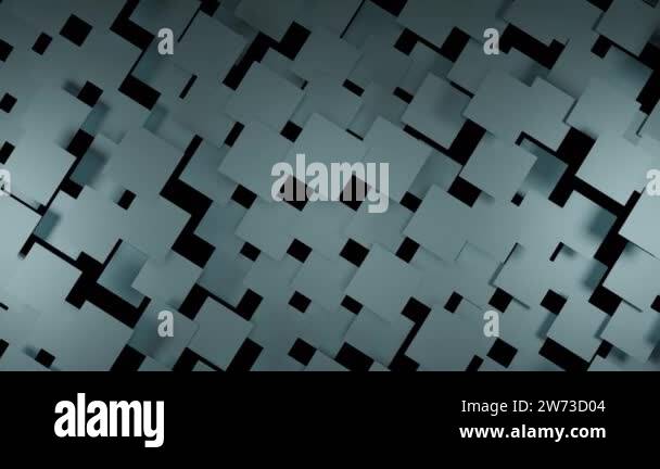 Gray background.Design. Gray particles of geometric shapes create ...