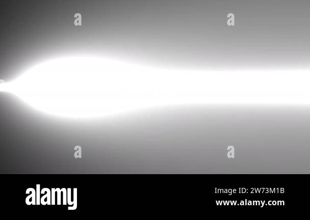 Beam of Light Transition Expanding to Fill Frame Bright Glowing ...