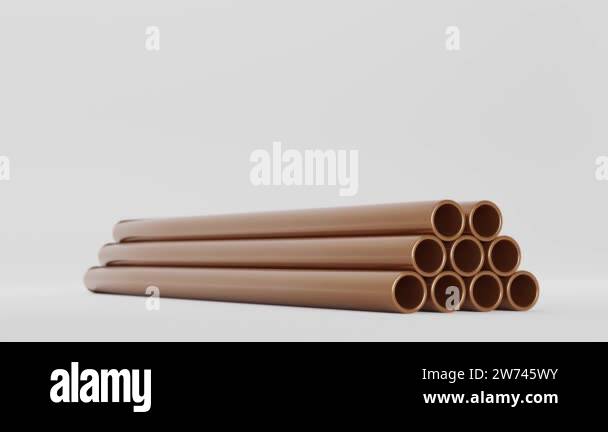 3d white pvc pipe Stock Videos & Footage - HD and 4K Video Clips - Alamy