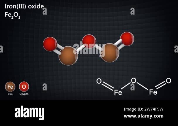 Iron(III) oxide (ferric oxide, hematite, ferric iron, red iron oxide ...