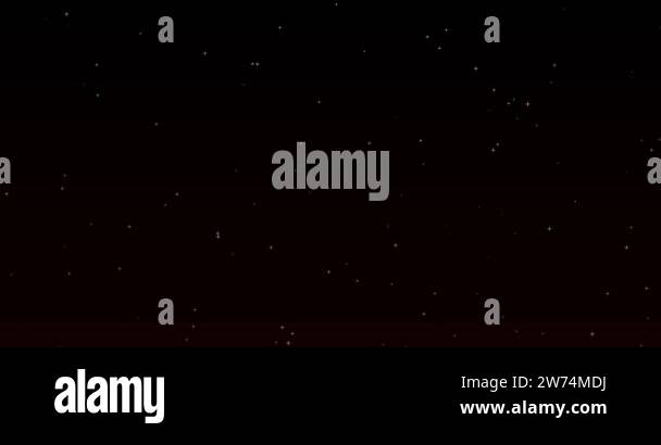 Night starry skies motion background. Night skies with blinking or ...