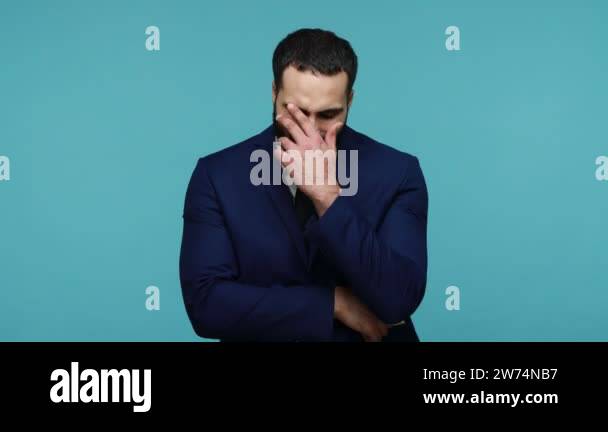 Man in suit crying Stock Videos & Footage - HD and 4K Video Clips - Alamy