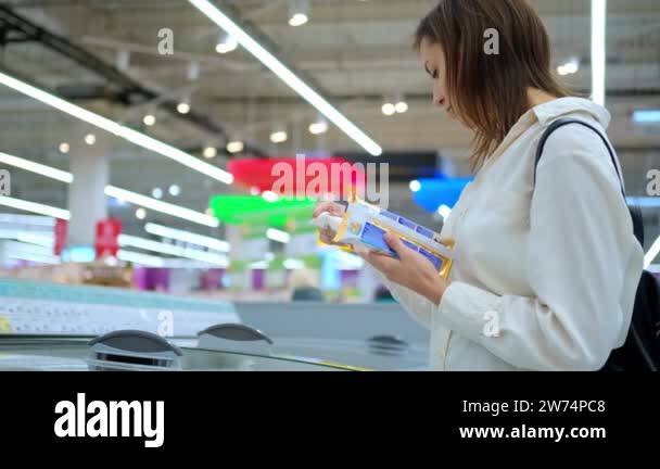 Reading labels supermarket Stock Videos & Footage - HD and 4K Video ...