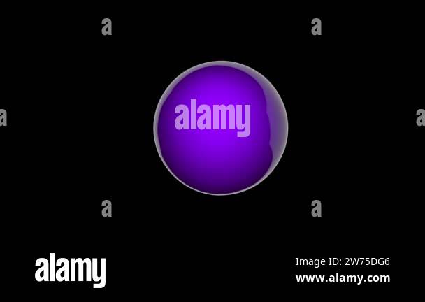 Sodium hydride, formula NaH or HNa. 3D render. Seamless loop. Chemical ...