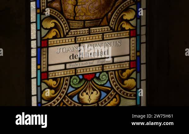 Stained glass inscription Stock Videos & Footage - HD and 4K Video ...