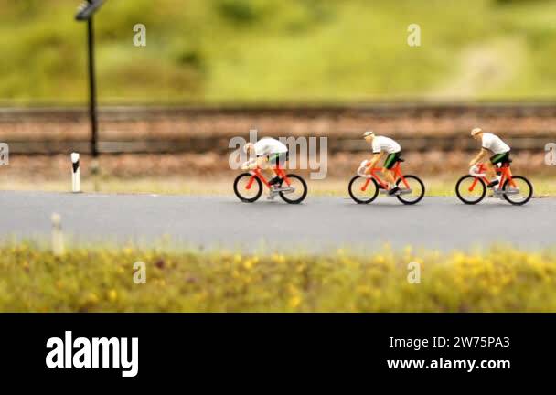 Miniature cyclist Stock Videos & Footage - HD and 4K Video Clips - Alamy