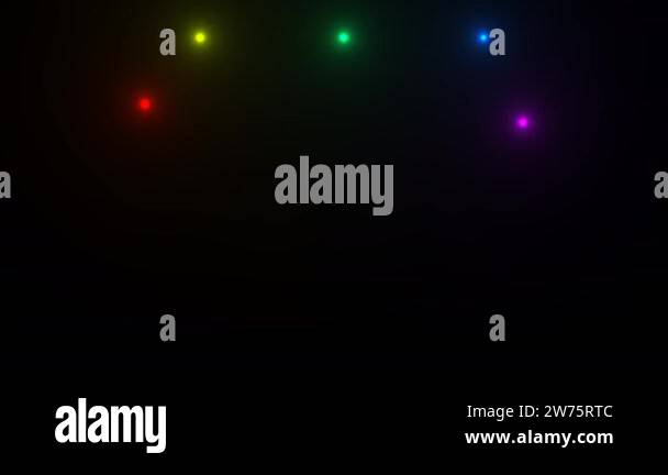 Flashing Box From Led Bright Rgb Christmas Lights Rendering Box ...