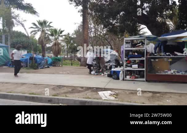 Tents homeless people stand Stock Videos & Footage - HD and 4K Video ...