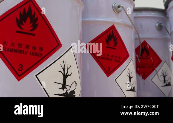 Tanker with flammable warning sign Stock Videos & Footage - HD and 4K ...