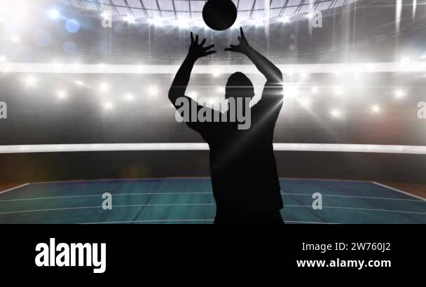 Animation male volleyball player over Stock Videos & Footage - HD and ...