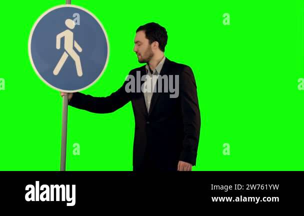 Green walk man traffic sign Stock Videos & Footage - HD and 4K Video ...