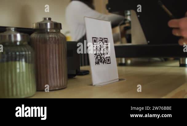 Smartphone scanning qr code Stock Videos & Footage - HD and 4K Video Clips - Alamy