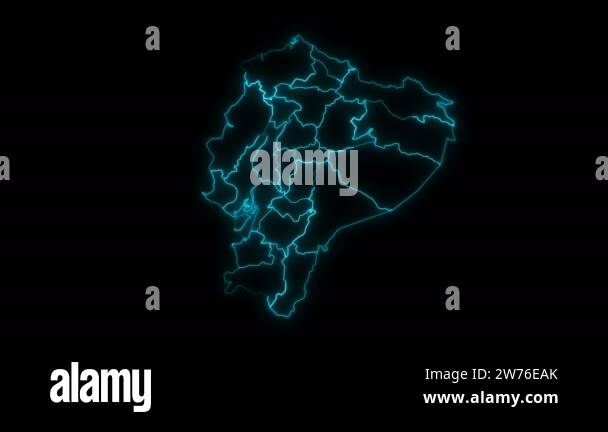 Outline map of ecuador Stock Videos & Footage - HD and 4K Video Clips ...