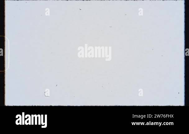 Authentic Super 8 Film Frame Scan with sprocket hole, Light Leaks and ...